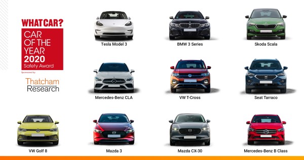 Top 10 Safest Cars of 2019, Rated By Thatcham Research