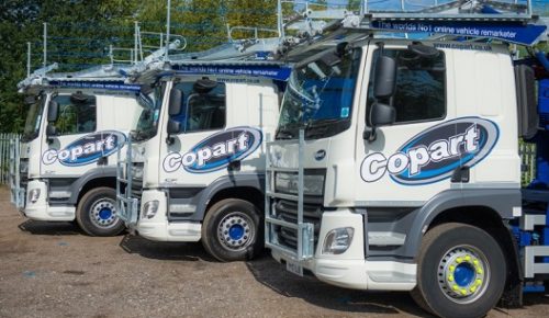 copart new fleet of transporters for salvage and recovery