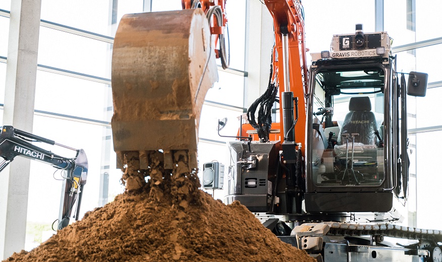gravis autonomous excavator